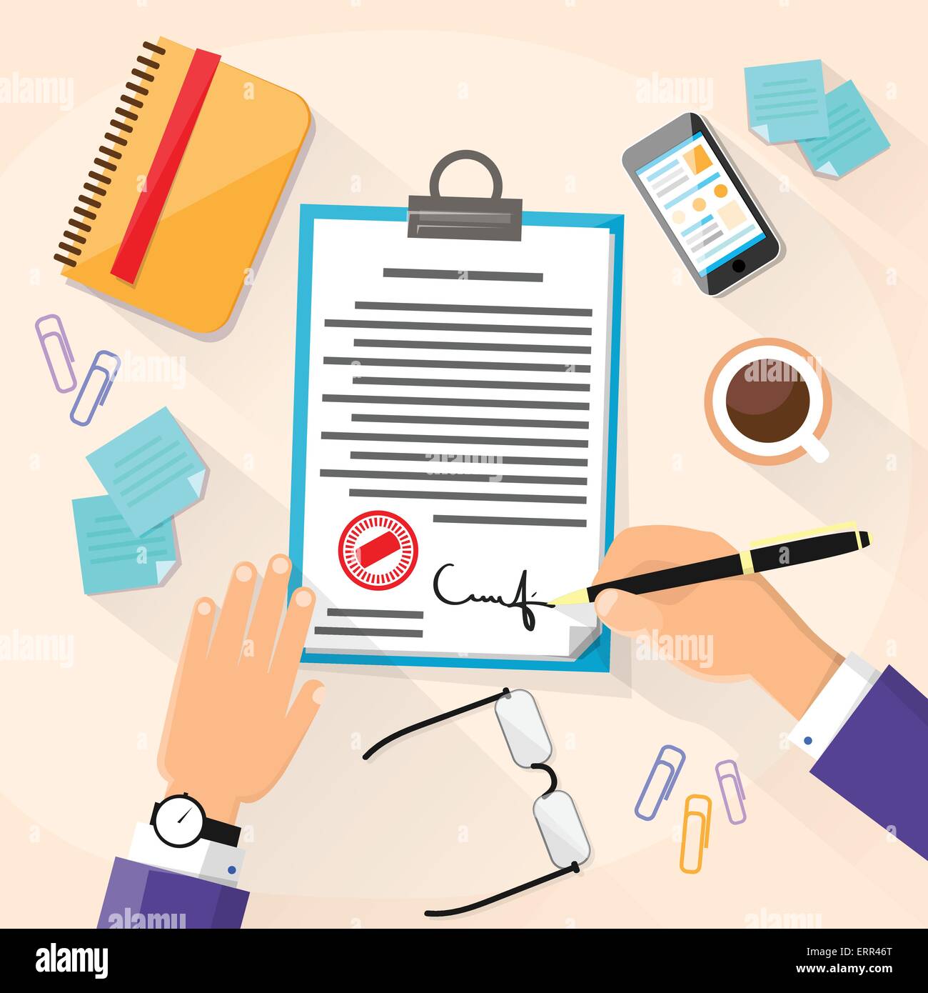 Signing Contract Cartoon Stock Photos & Signing Contract Cartoon Stock ... Signing Contract Cartoon Stock Photos & Signing Contract Cartoon Stock ...