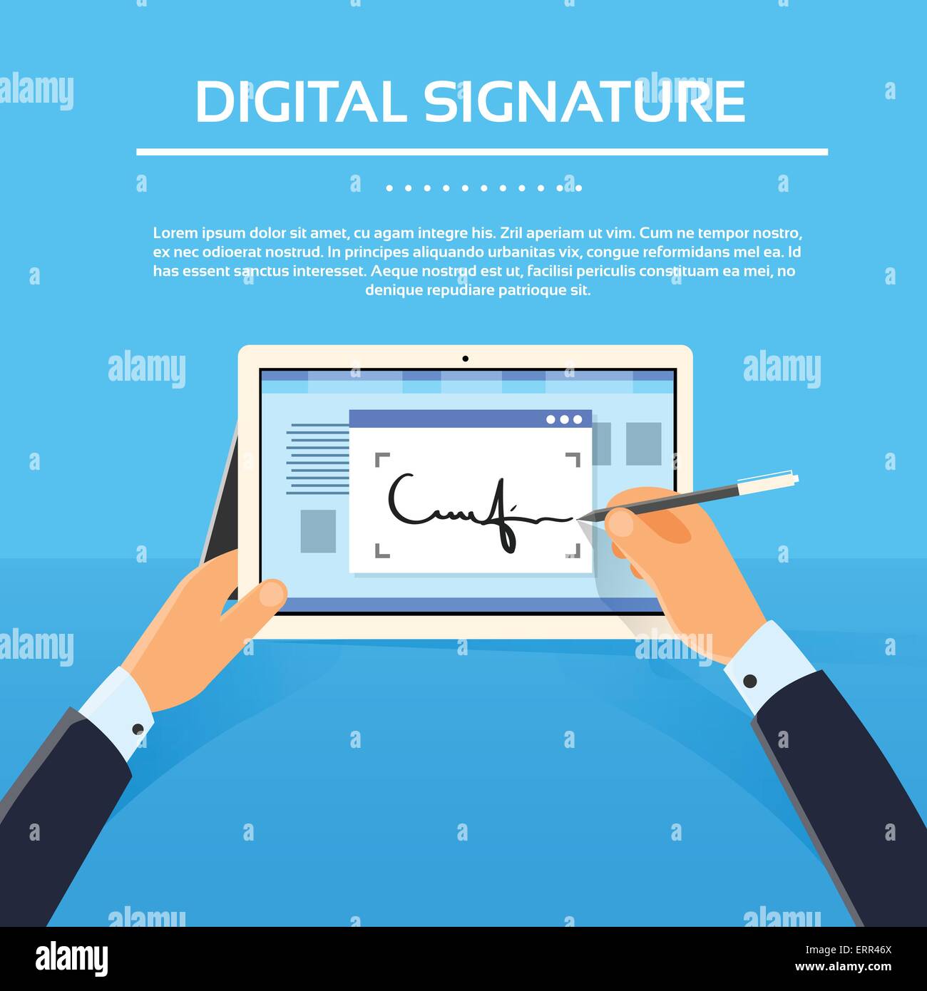 Point signature Stock Vector Images - Alamy