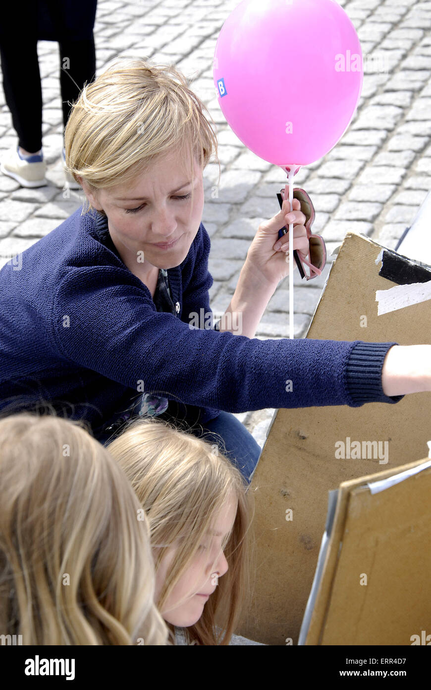Copenhagen, Denamrk. 7th June, 2015. Ida Auken former minister for ...