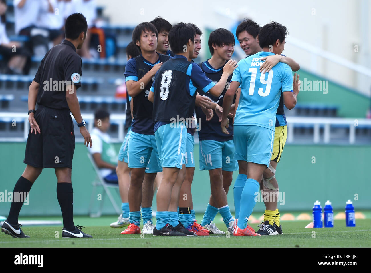 Tokyo, Japan. 6th June, 2015. Tsukuba University team group Football ...