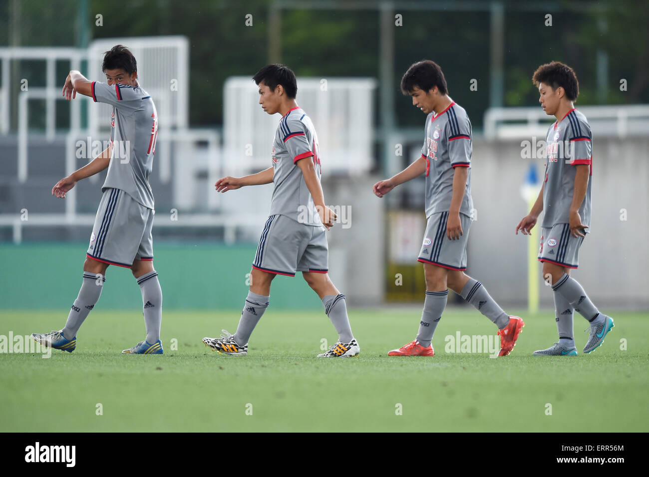 Tokyo, Japan. 6th June, 2015. Ryutsu Keizai University team group ...