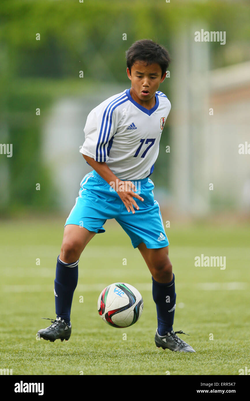 Tokyo, Japan. 7th June, 2015. Takefusa Kubo (JPN) Football/Soccer : U ...