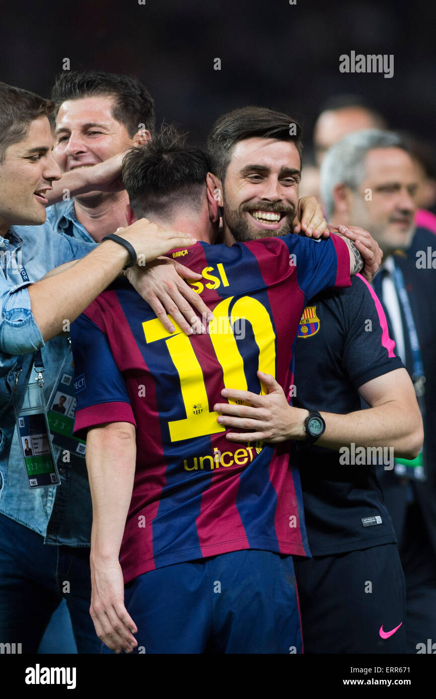 Berlin, Germany. 6th June, 2015. Lionel Messi (Barcelona) Football ...