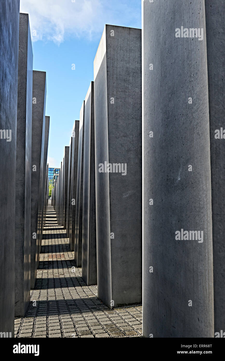 Germany, Berlin, Mitte district, Holocaust-Mahnmal, Shoah Memorial by ...