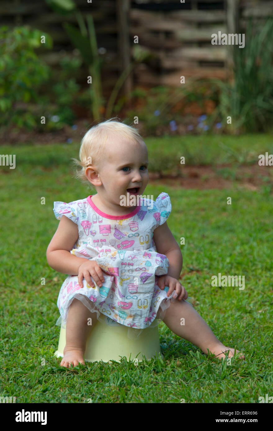 Girl potty training hi-res stock photography and images - Alamy