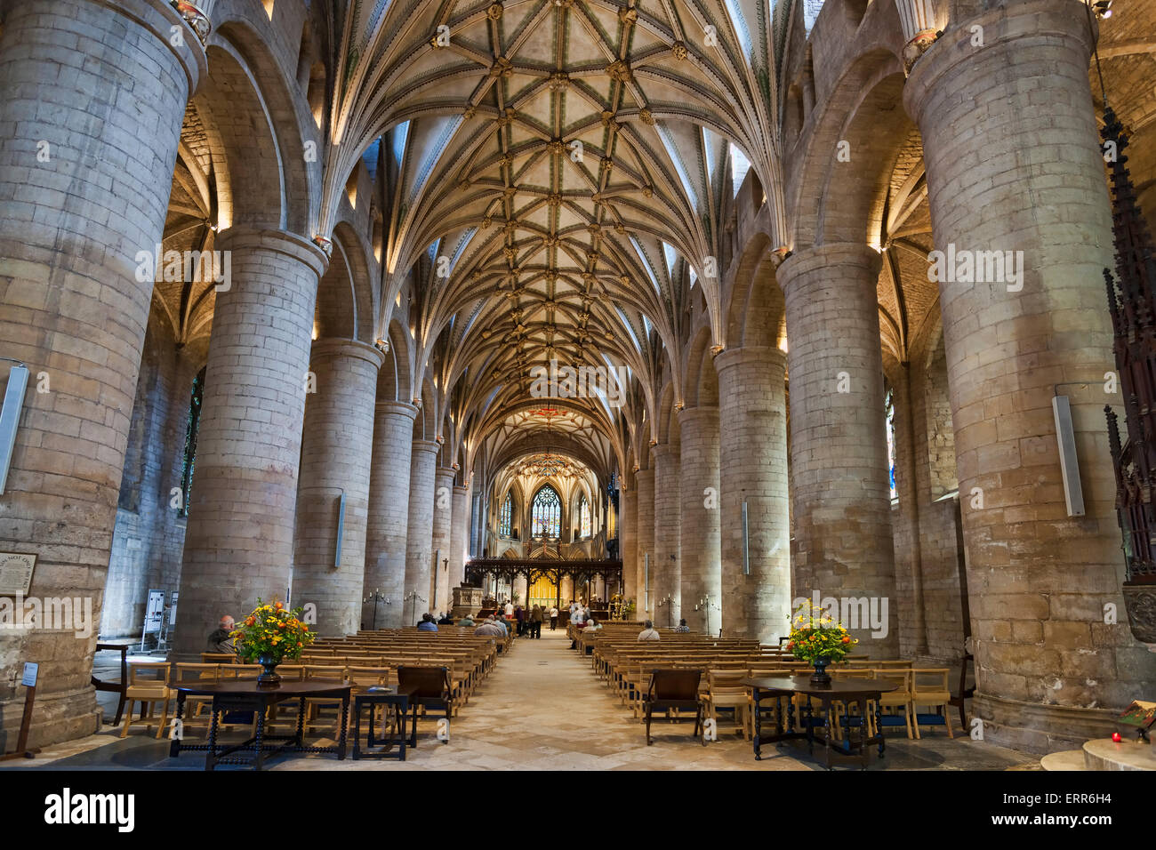 Tewkesbury; Abbey; Gloucestershire; UK; England; United Kingdom Stock ...