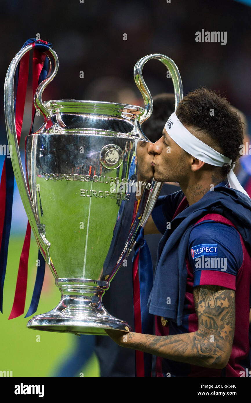 Berlin, Germany. 6th June, 2015. Neymar (Barcelona) Football/Soccer ...