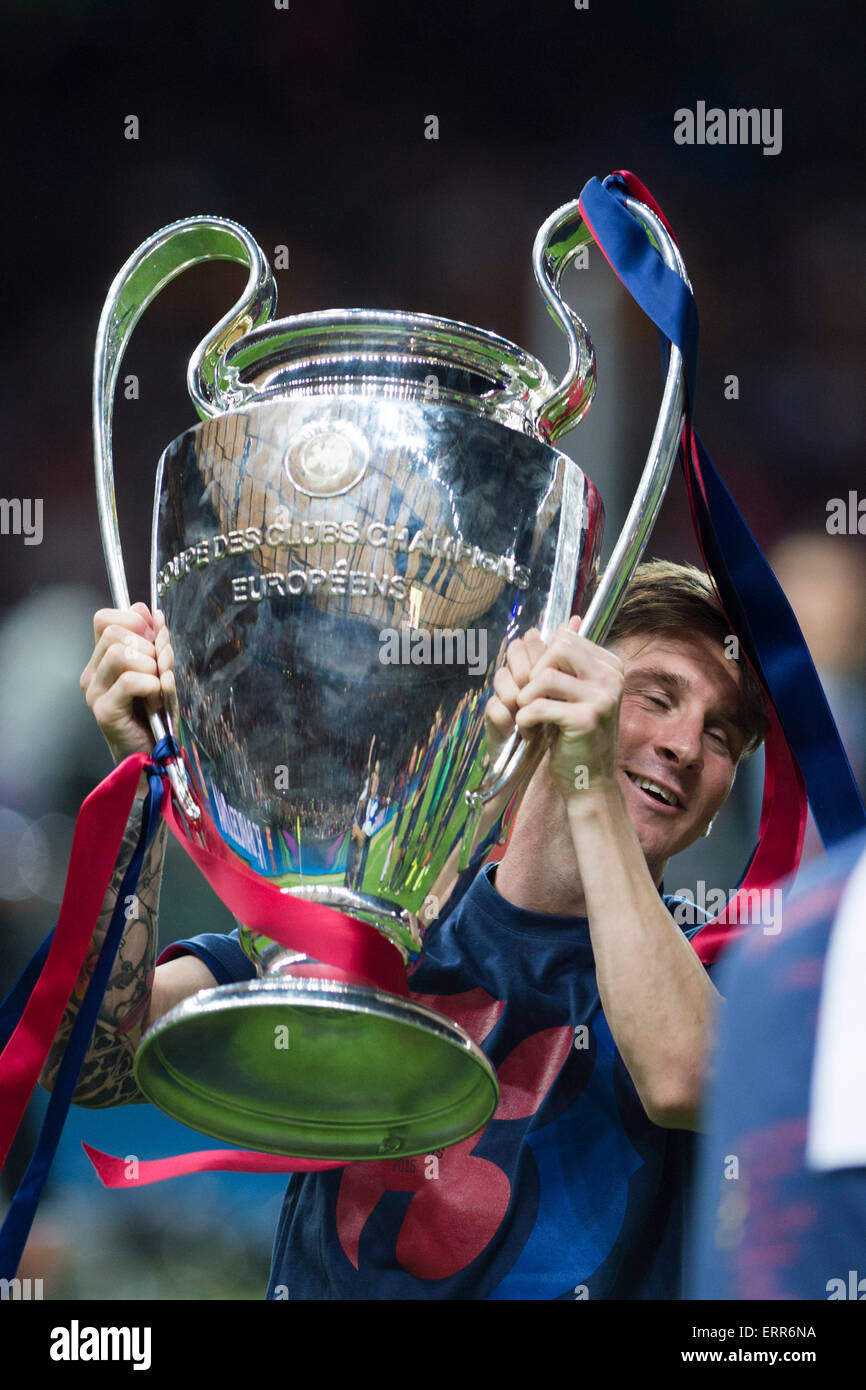 Berlin, Germany. 6th June, 2015. Lionel Messi (Barcelona) Football ...
