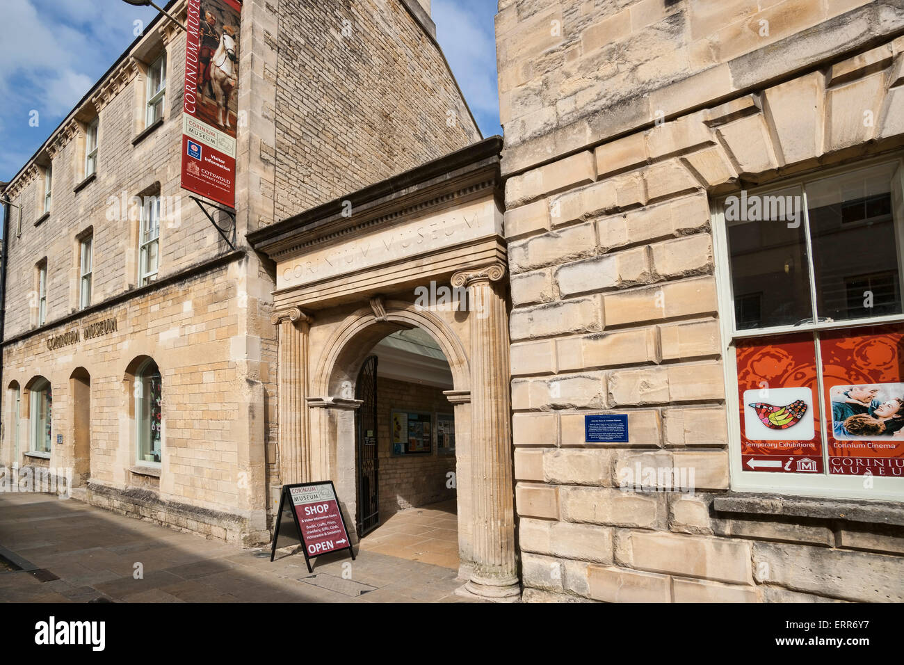 Corinium Museum, Park Street, Cirencester; Gloucestershire; UK Stock ...