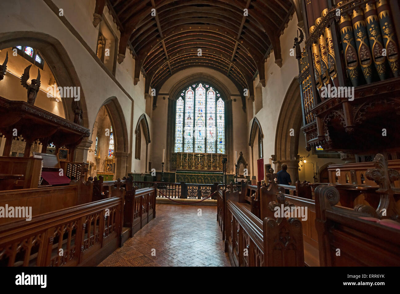 Parish church interior hi-res stock photography and images - Alamy