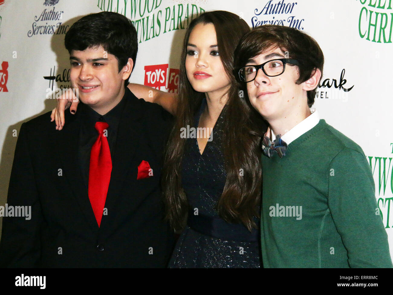 The 83rd annual Hollywood Christmas parade Featuring: Devan Leos, Paris ...
