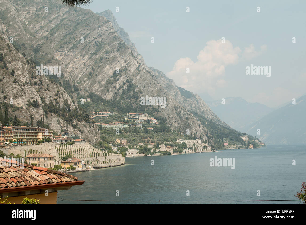 View of Lemone, Lake Garda, Italy Stock Photo - Alamy