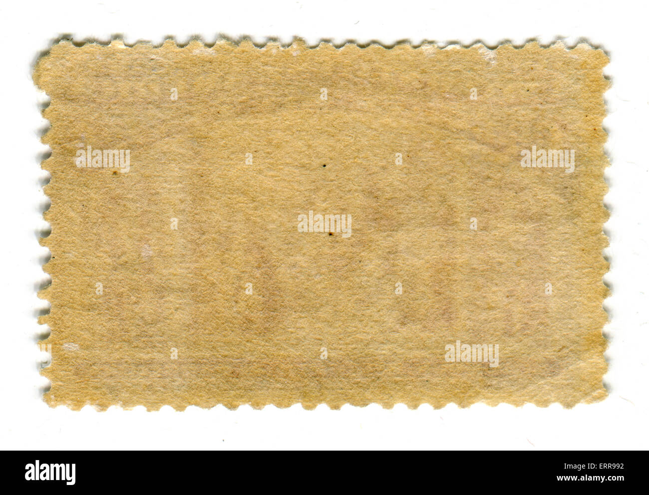 The reverse side of a postage stamp Stock Photo - Alamy