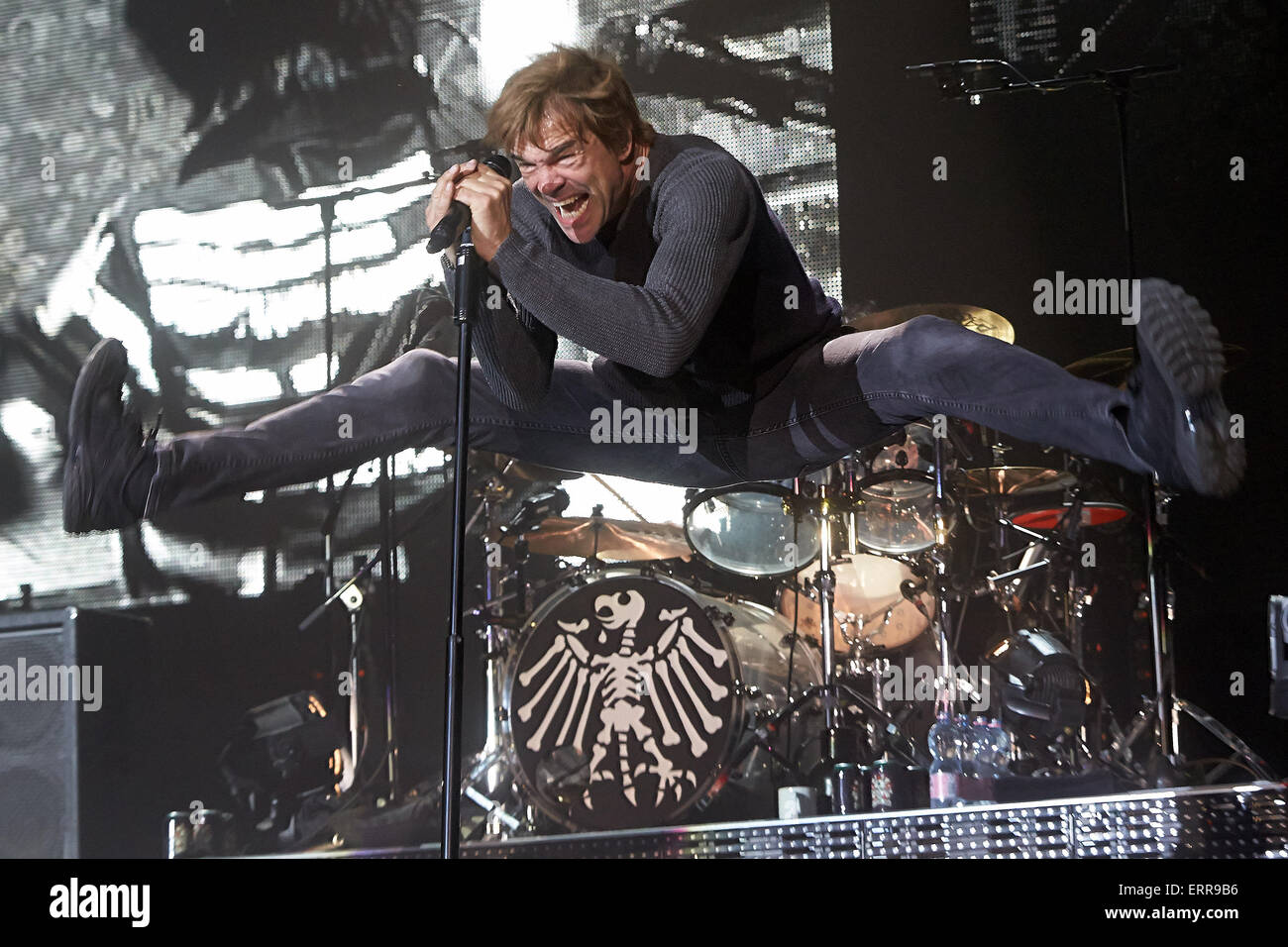 Mendig, Germany. 05th June, 2015. Campino, singer from the German band ...