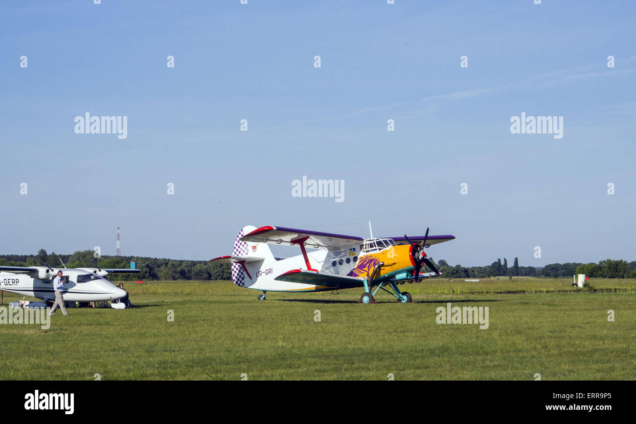 Soviet biplane hi-res stock photography and images - Alamy