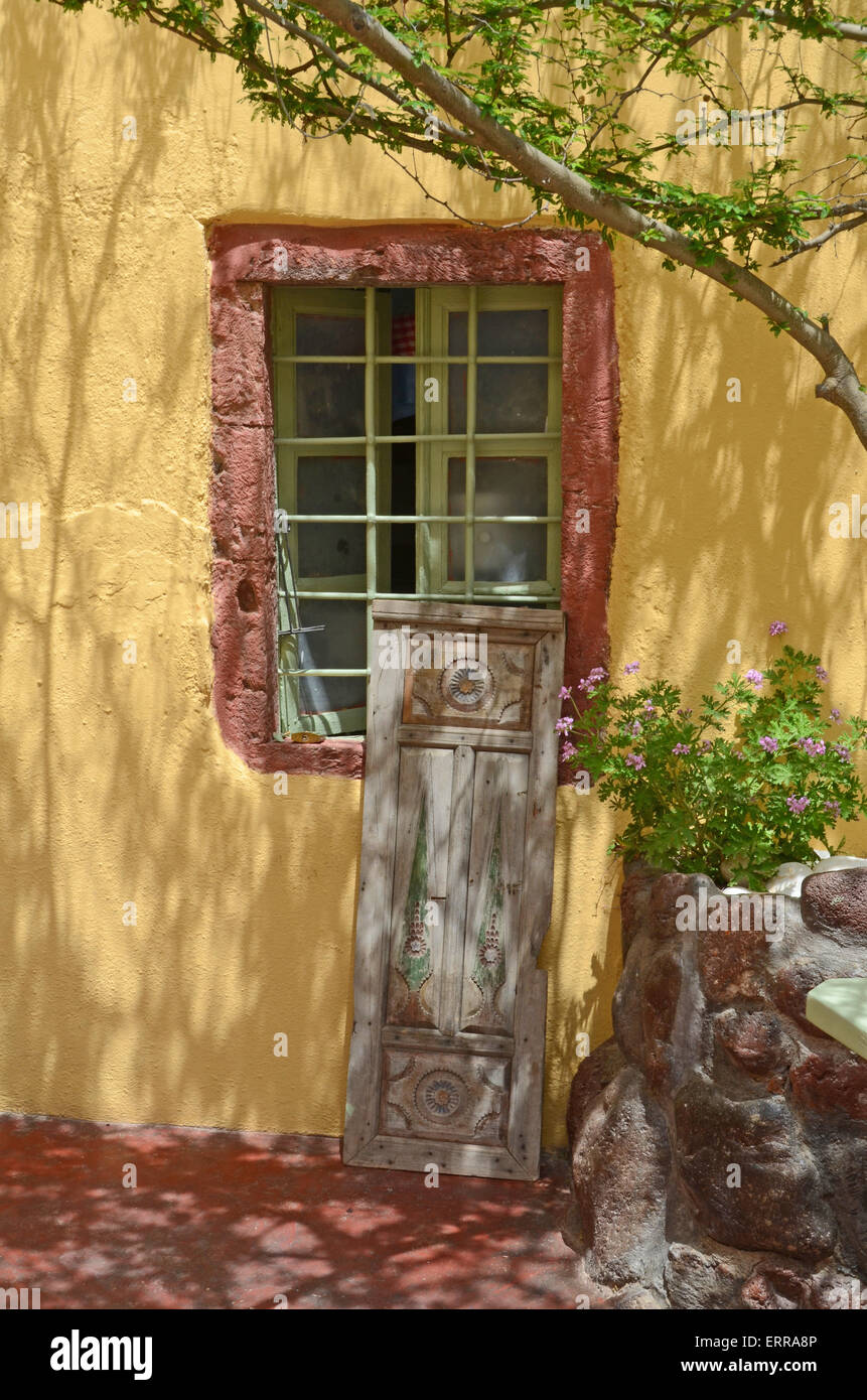 Pretty corner, Santorini, Greece Stock Photo - Alamy