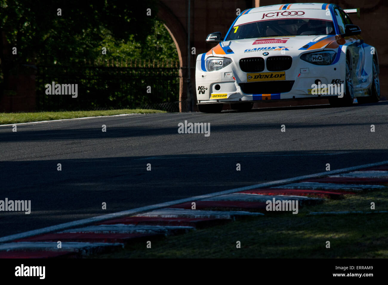 Oulton Park, UK. 7th June, 2015. Sam Tordoff and Team JCT600 with GardX ...