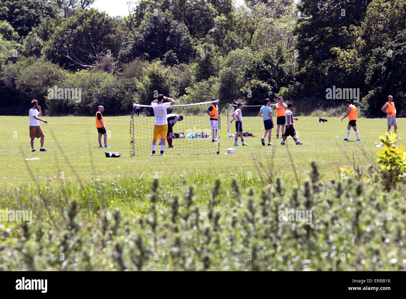 Hot weather football hi-res stock photography and images - Alamy
