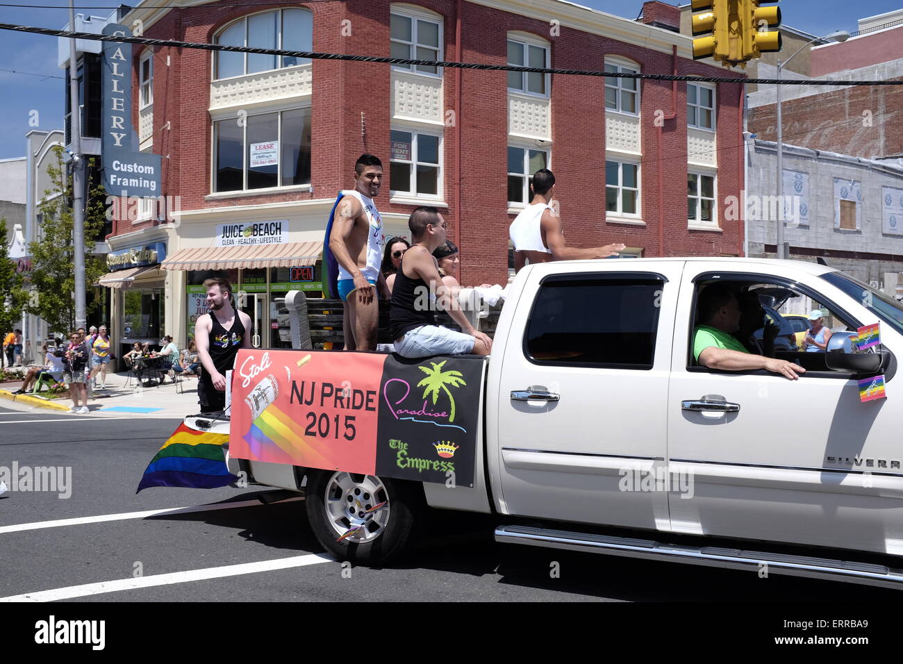 Jersey Gay Pride Parade, Asbury Park, NJ Stock Photo - Alamy