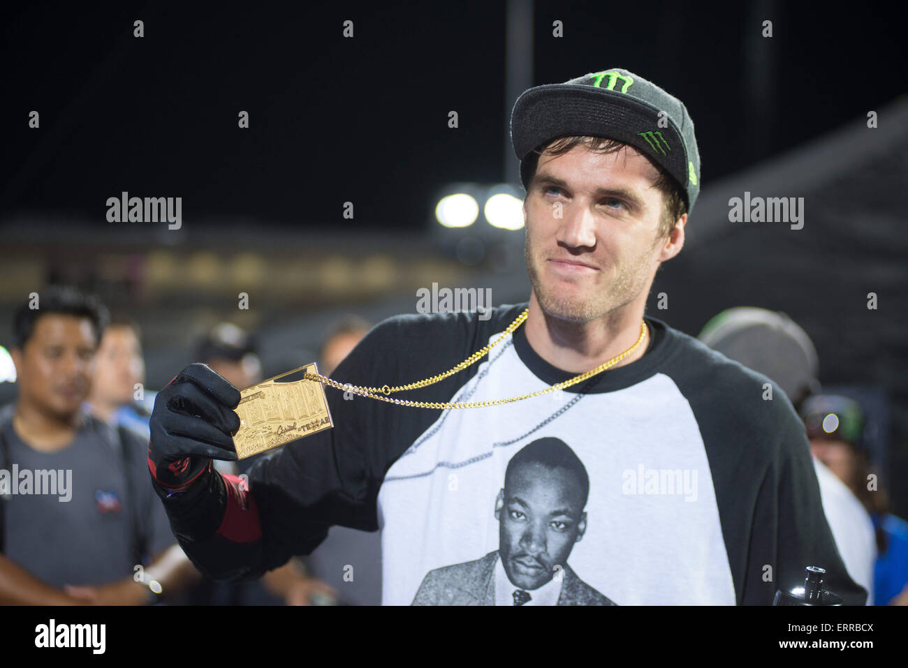 June 6, 2015 - BMX pro, COLTON SATTERFIELD wins GoPro BMX Big AIr gold ...