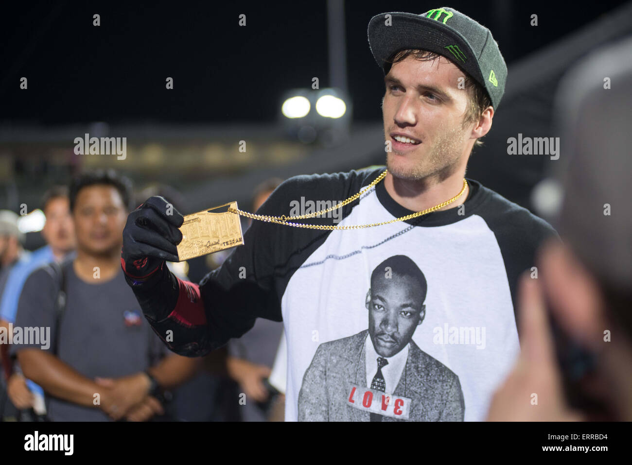 June 6, 2015 - BMX pro, COLTON SATTERFIELD wins GoPro BMX Big AIr gold ...