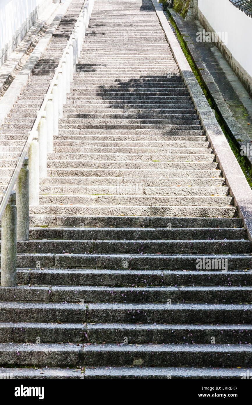 Long flight stairs hi-res stock photography and images - Alamy