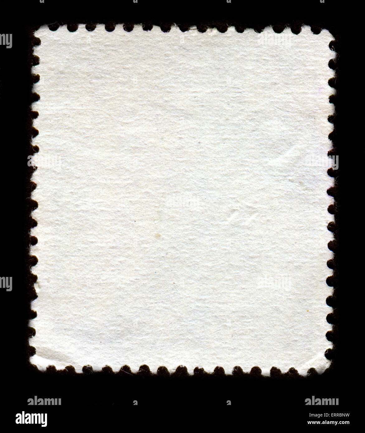 The reverse side of a postage stamp Stock Photo - Alamy