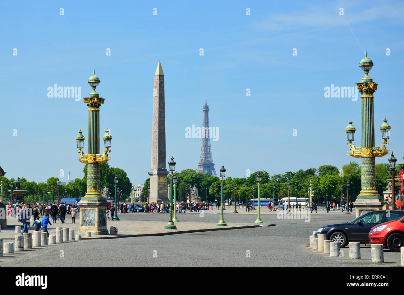 The place de la Concorde Stock Photo - Alamy