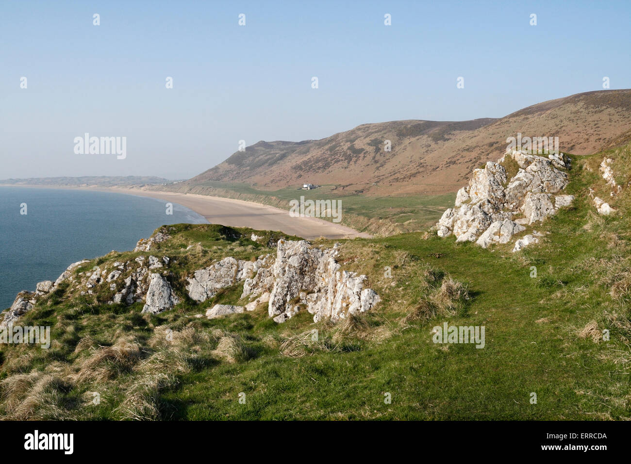 Rhossili Beach, Gower peninsula Wales UK Third best beach in Europe ...