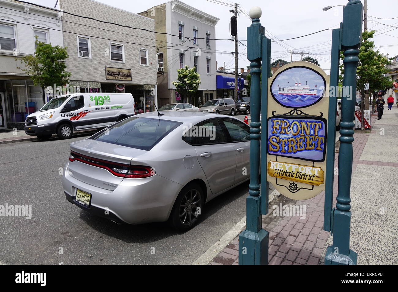 Historic district sign hi-res stock photography and images - Alamy