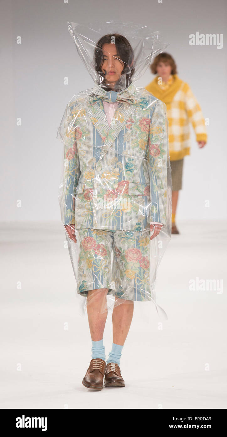 31/05/2015. London, UK. Collection by Holly Cooney. Fashion show of UCA ...