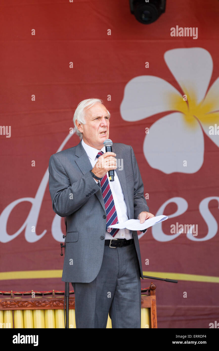 Trafalgar Square, London, Uk. 7th June 2015. Sir Edward Lister, London ...