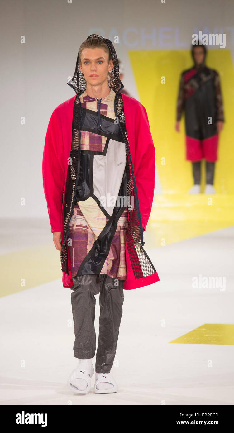 01/06/2015. London, UK. Collection by Rachel Witt. Fashion show of De ...