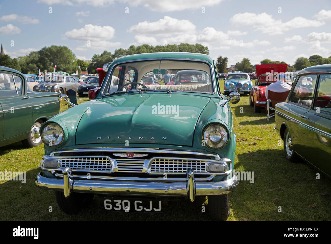 Bromley, UK. 7th June, 2015. Hillman Minx on display at the Bromley ...
