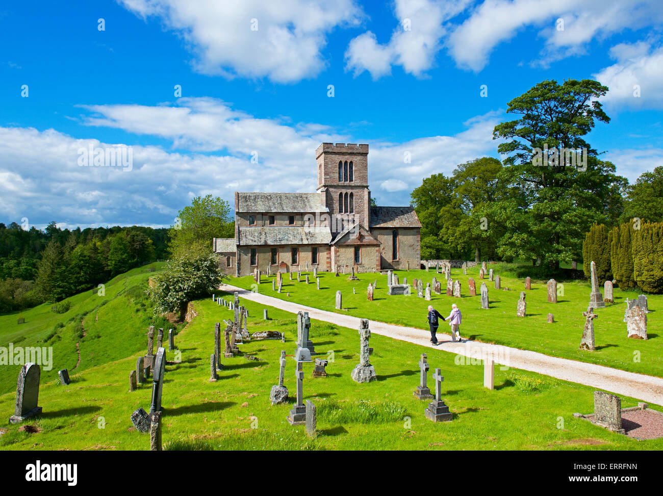St Michael's Church, Lowther, Cumbria, England UK Stock Photo - Alamy