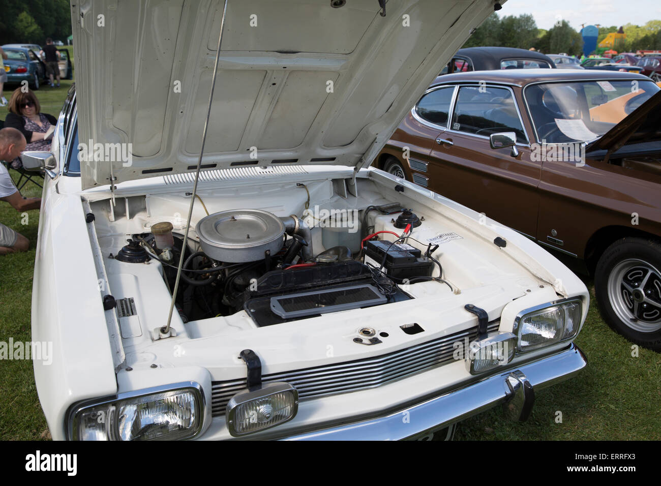 Bromley, UK. 7th June, 2015. Ford Capri on display at the Bromley ...