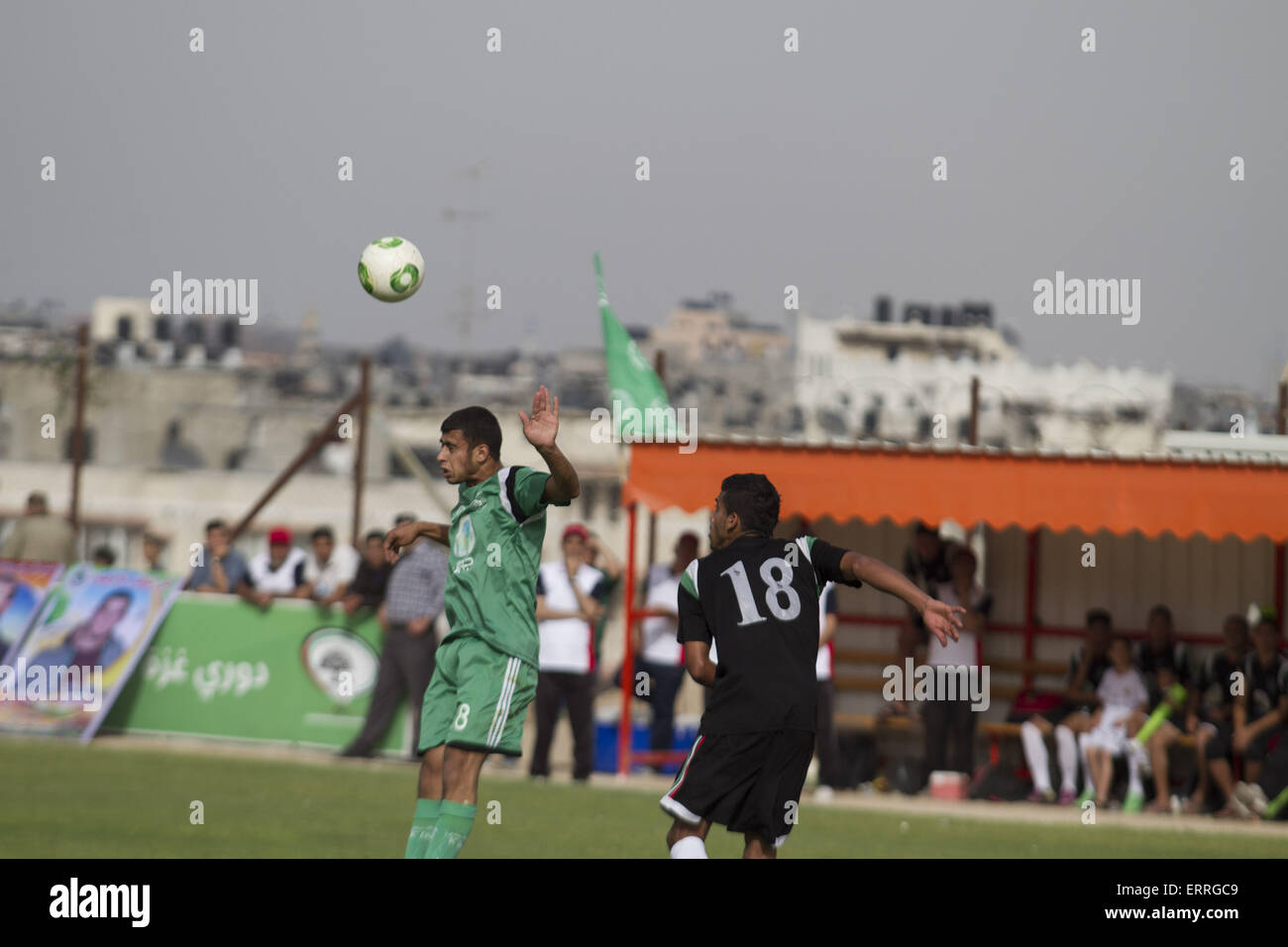 Gaza City, The Gaza Strip, Palestine. 7th June, 2015. The Gaza Strip ...