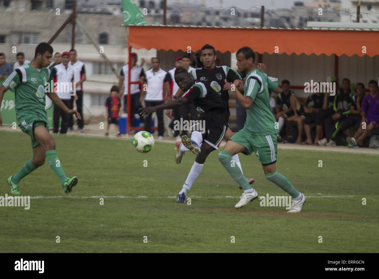 Gaza City, The Gaza Strip, Palestine. 7th June, 2015. The Gaza Strip ...