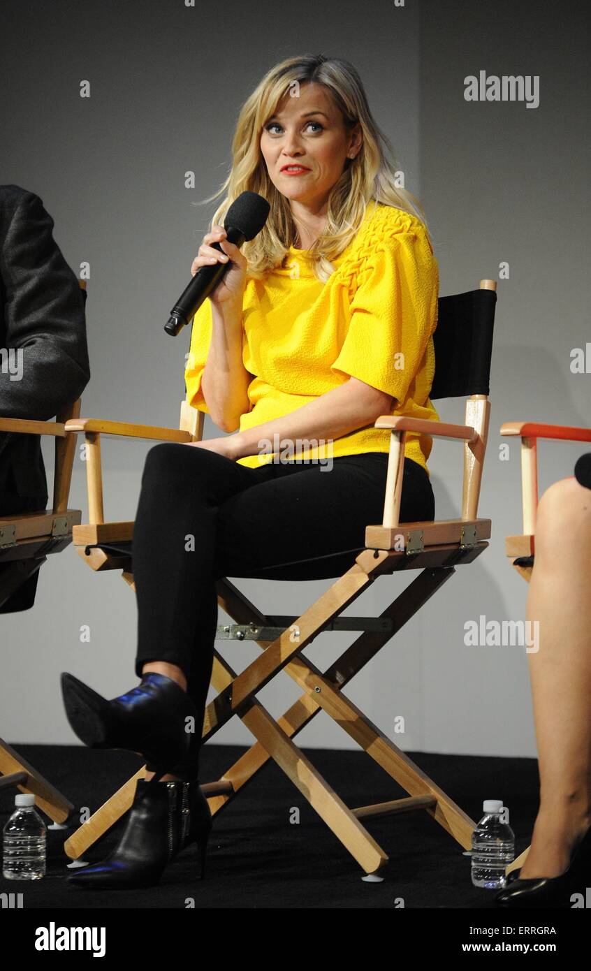 The Apple Store's Meet the Cast event Featuring: Reese Witherspoon ...