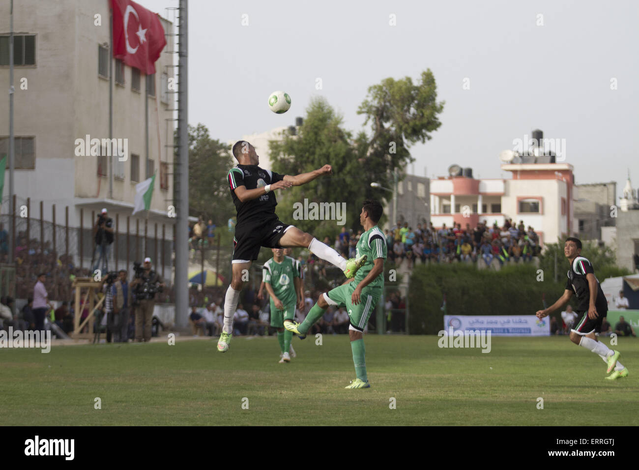 Gaza City, The Gaza Strip, Palestine. 7th June, 2015. The Gaza Strip ...