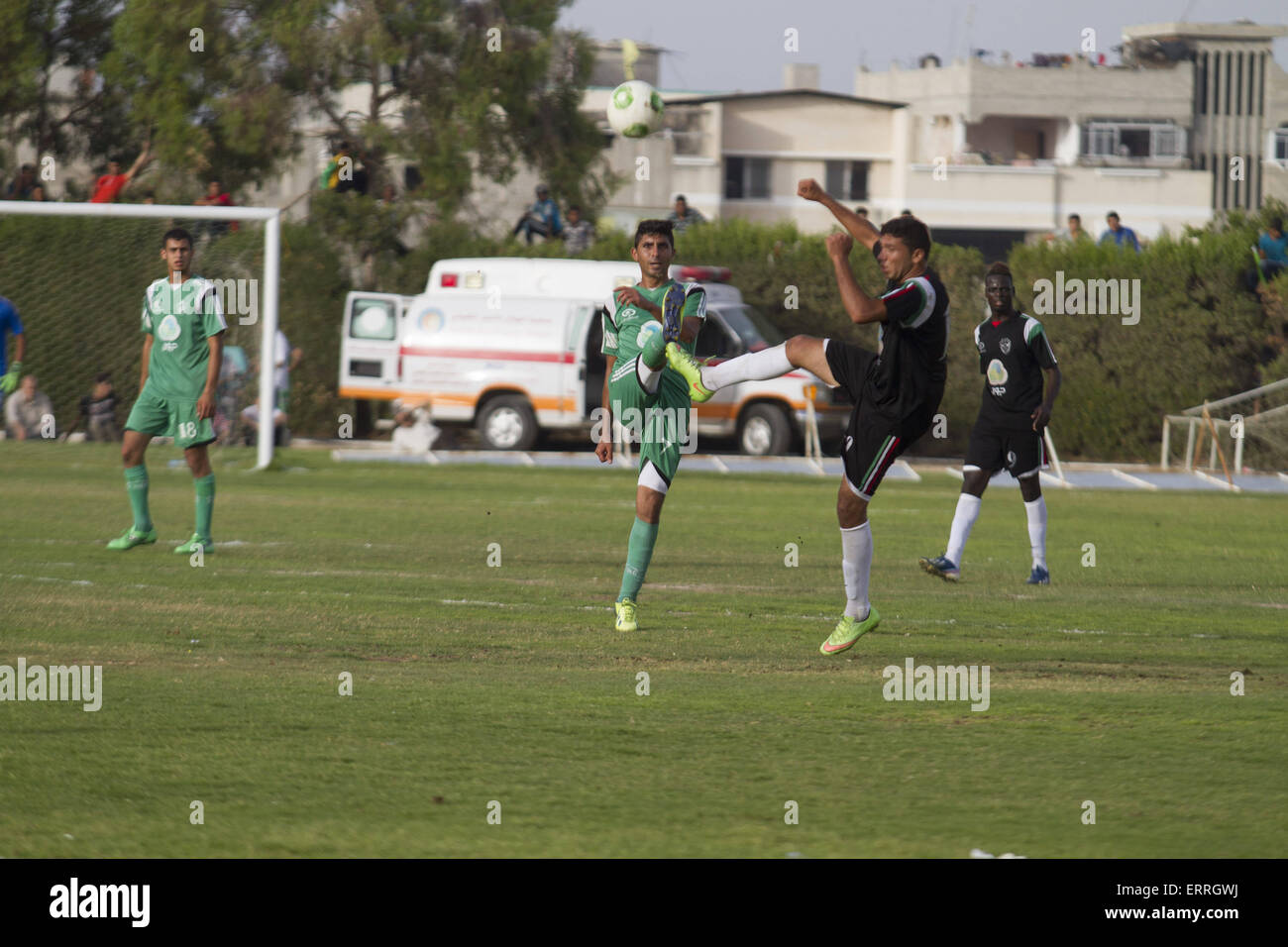Gaza City, The Gaza Strip, Palestine. 7th June, 2015. The Gaza Strip ...