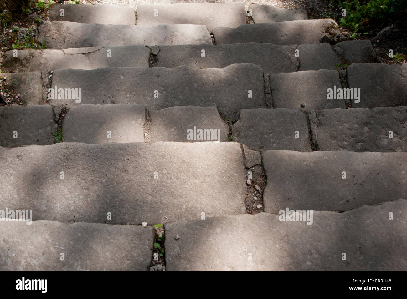 Weathered stone steps hi-res stock photography and images - Alamy