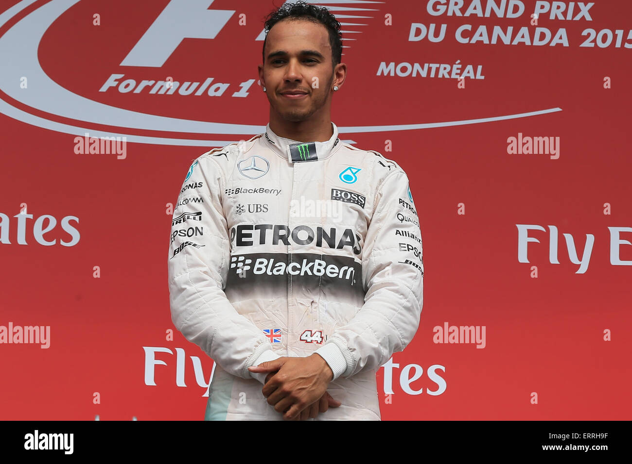 Lewis hamilton 2015 canada hi-res stock photography and images - Alamy