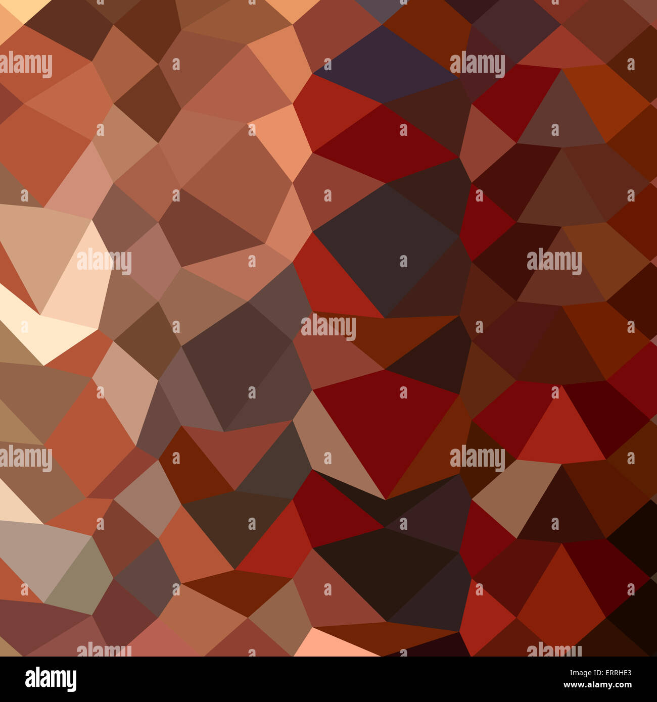 Low polygon style illustration of a dark pastel red abstract geometric ...