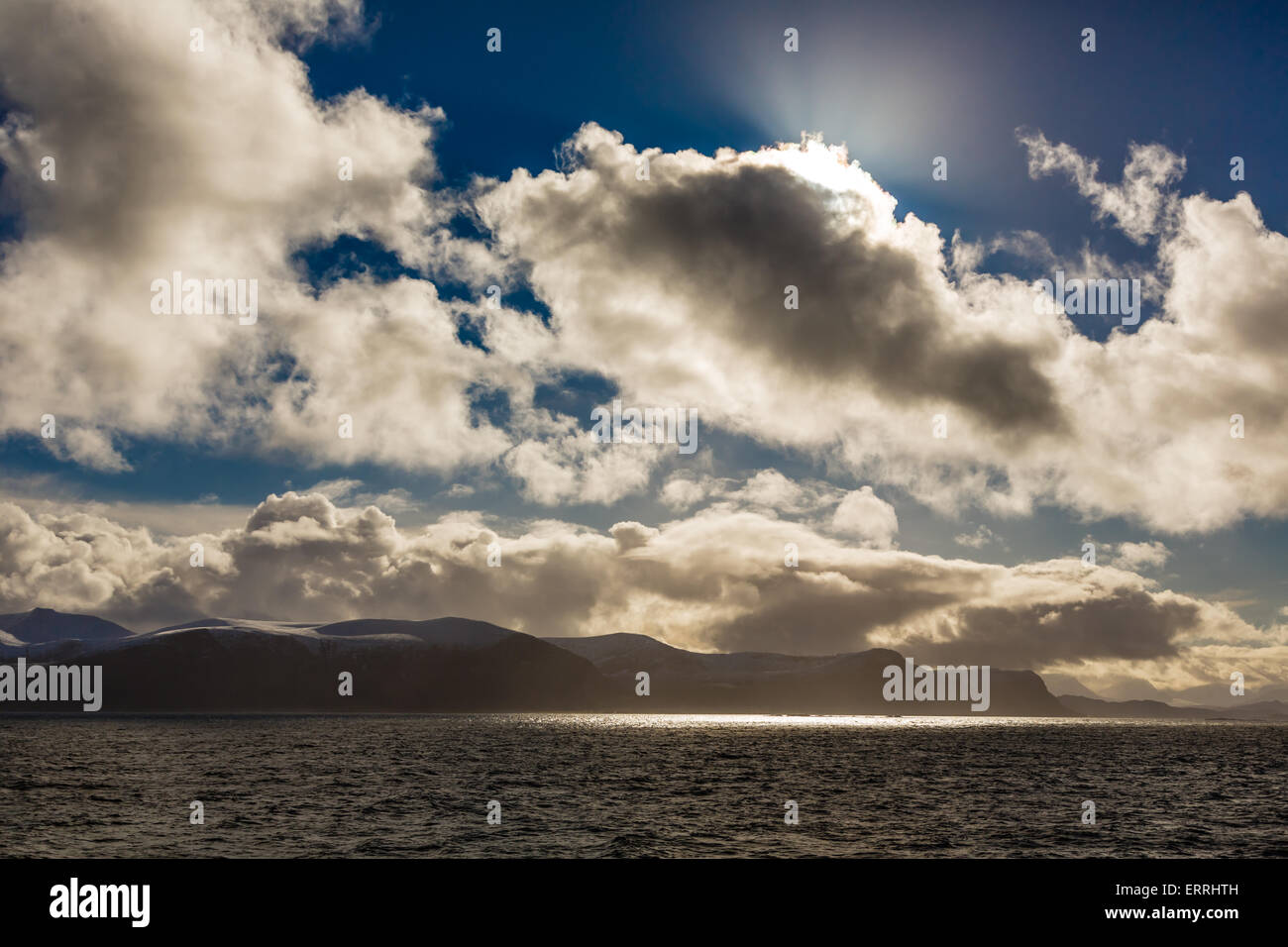 Arriving at Alesund in Norway on board ship MV Azores Stock Photo - Alamy