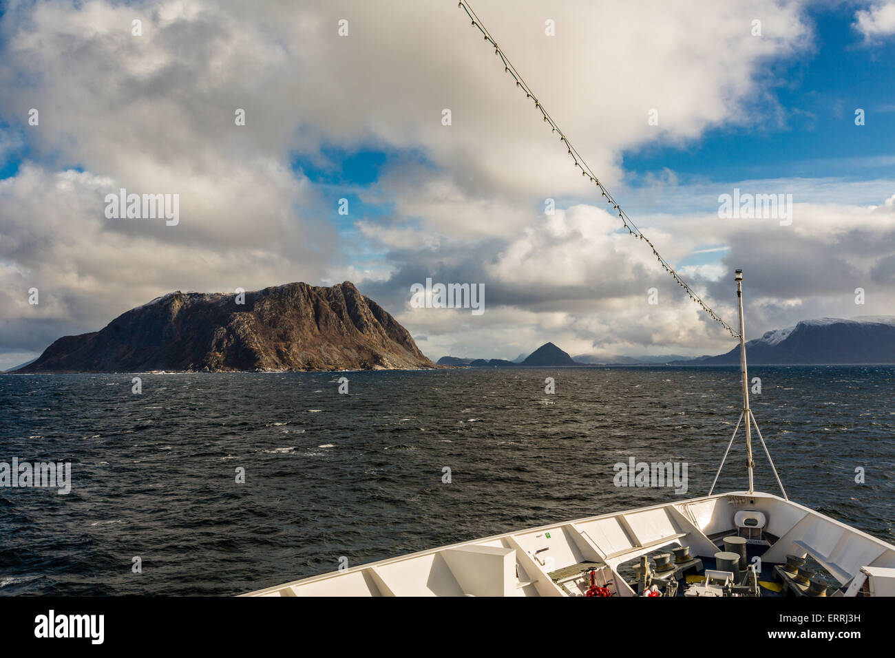 Arriving at Alesund in Norway on board ship MV Azores Stock Photo - Alamy
