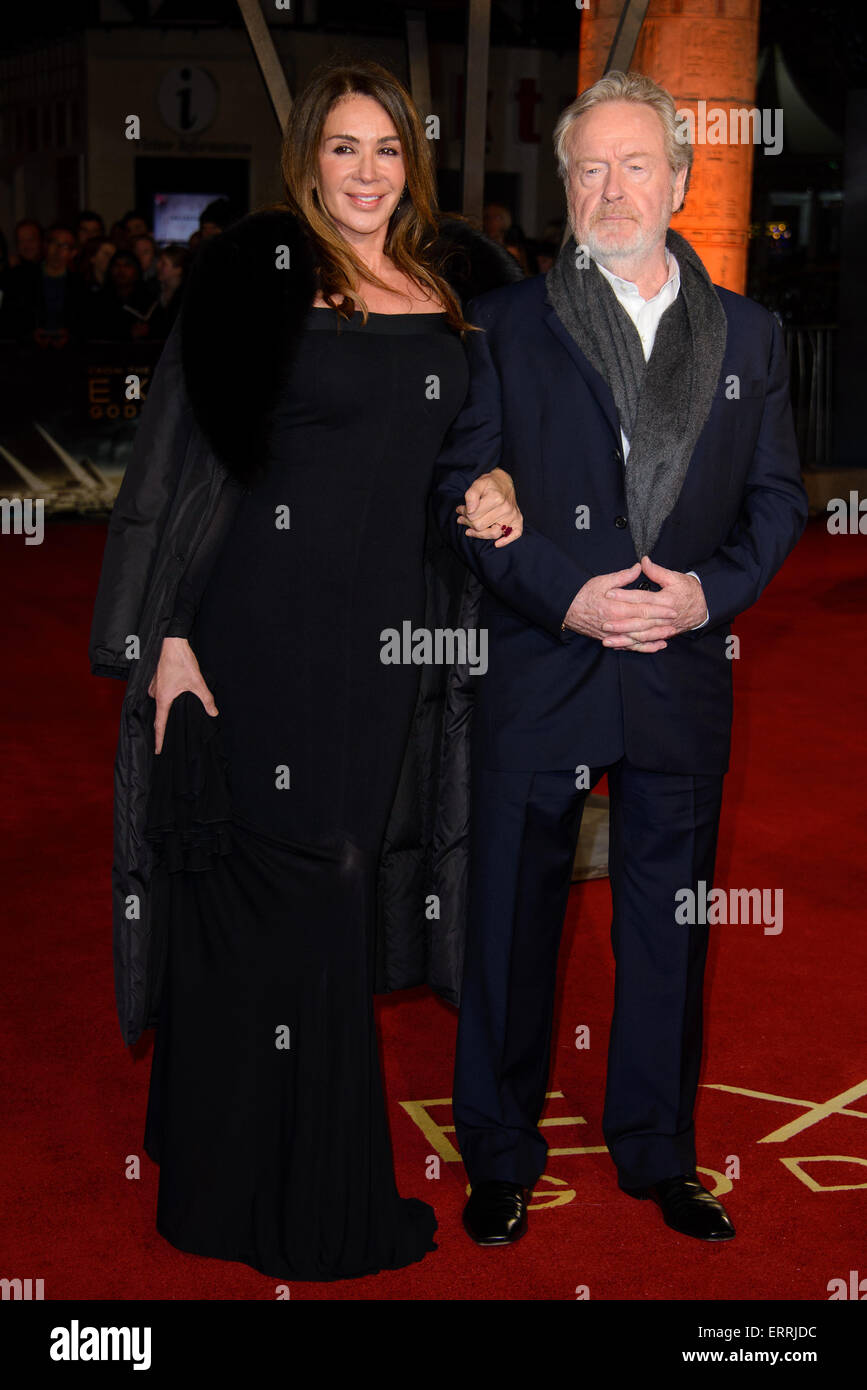 'Exodus: Gods and Kings 3D' UK film premiere held at the Odeon ...
