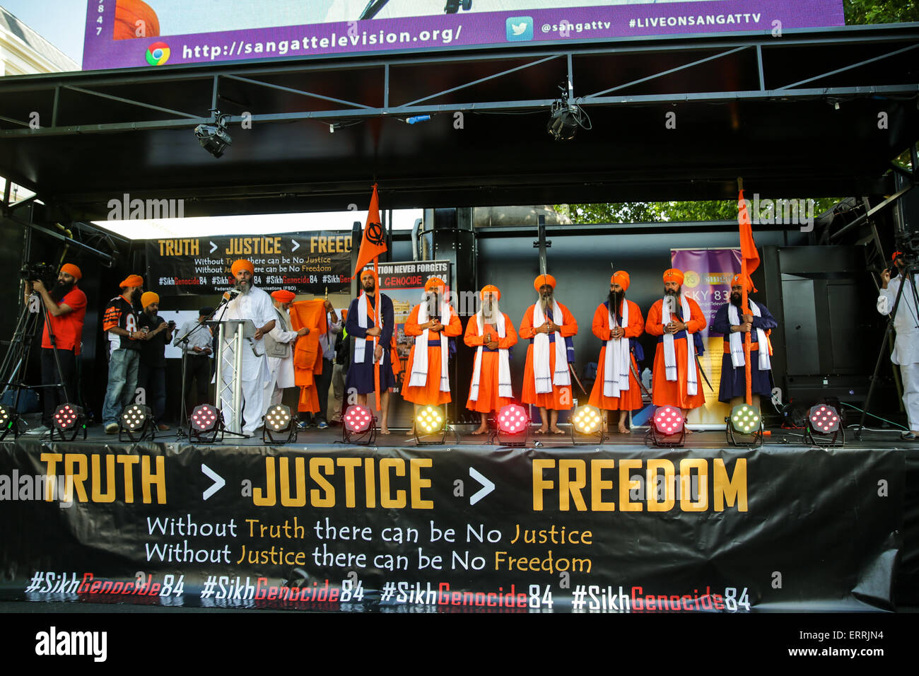 London sikh rally hi-res stock photography and images - Alamy