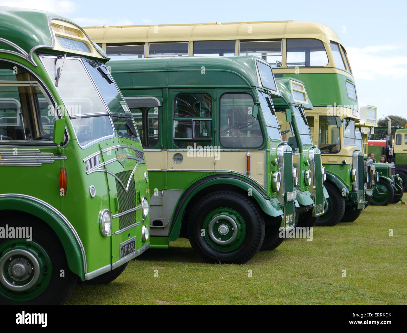 Historic vintage southdown bus hi-res stock photography and images - Alamy