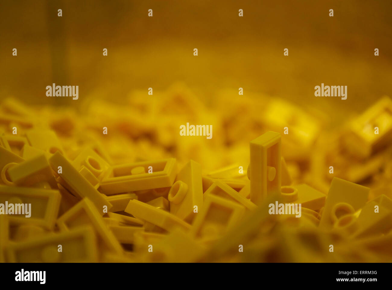 lego pieces yellow Stock Photo - Alamy